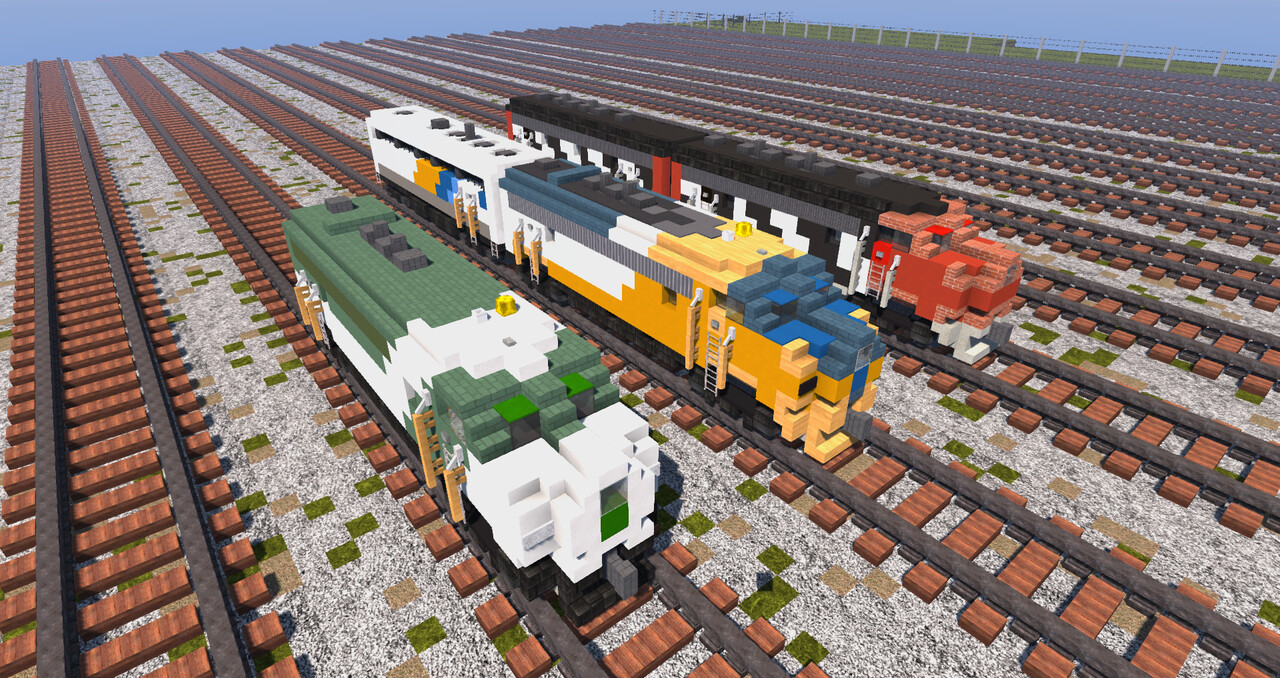 EMD F7 - FP7 | TRS Minecraft Map