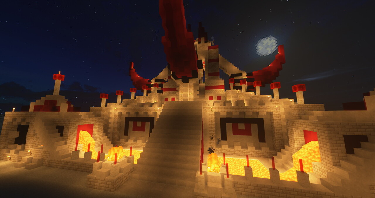 The Burning Desert - Memorial Minecraft Map