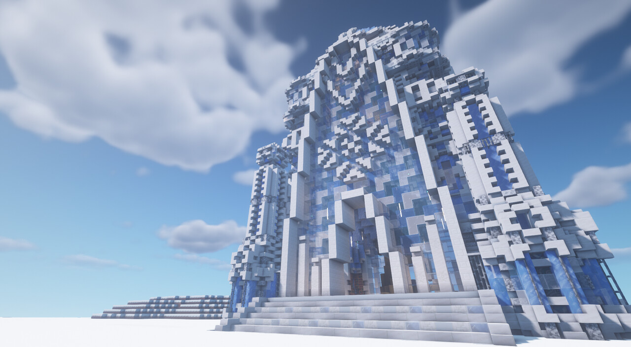 Frozen Temple Minecraft Map