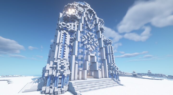 Frozen Temple Minecraft Map
