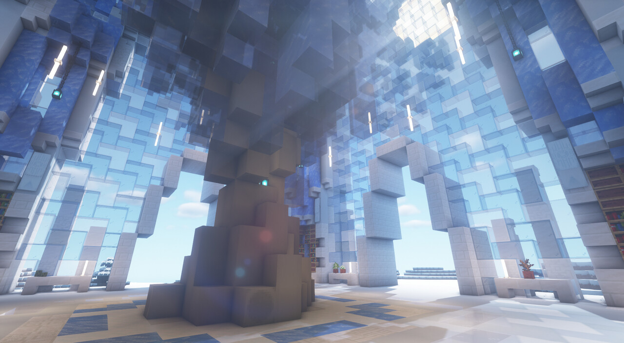 Frozen Temple Minecraft Map