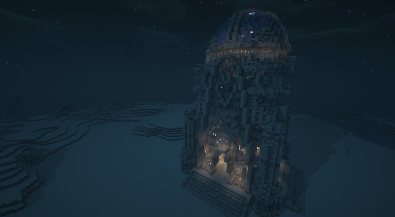 Frozen Temple Minecraft Map