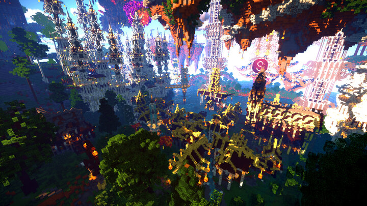 Soraxus Factions Spawn Minecraft Map