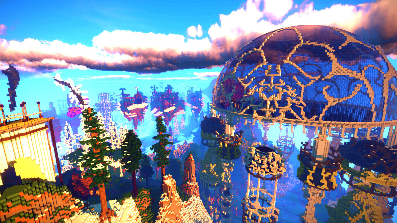 Soraxus Factions Spawn Minecraft Map