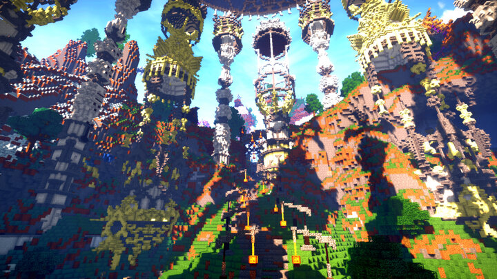 Soraxus Factions Spawn Minecraft Map