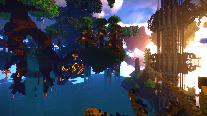 Soraxus Factions Spawn Minecraft Map