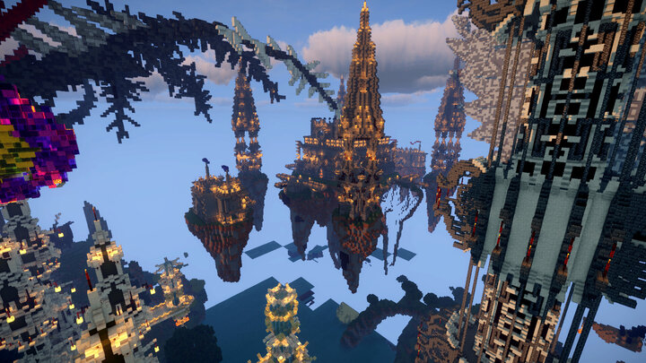 Soraxus Factions Spawn Minecraft Map