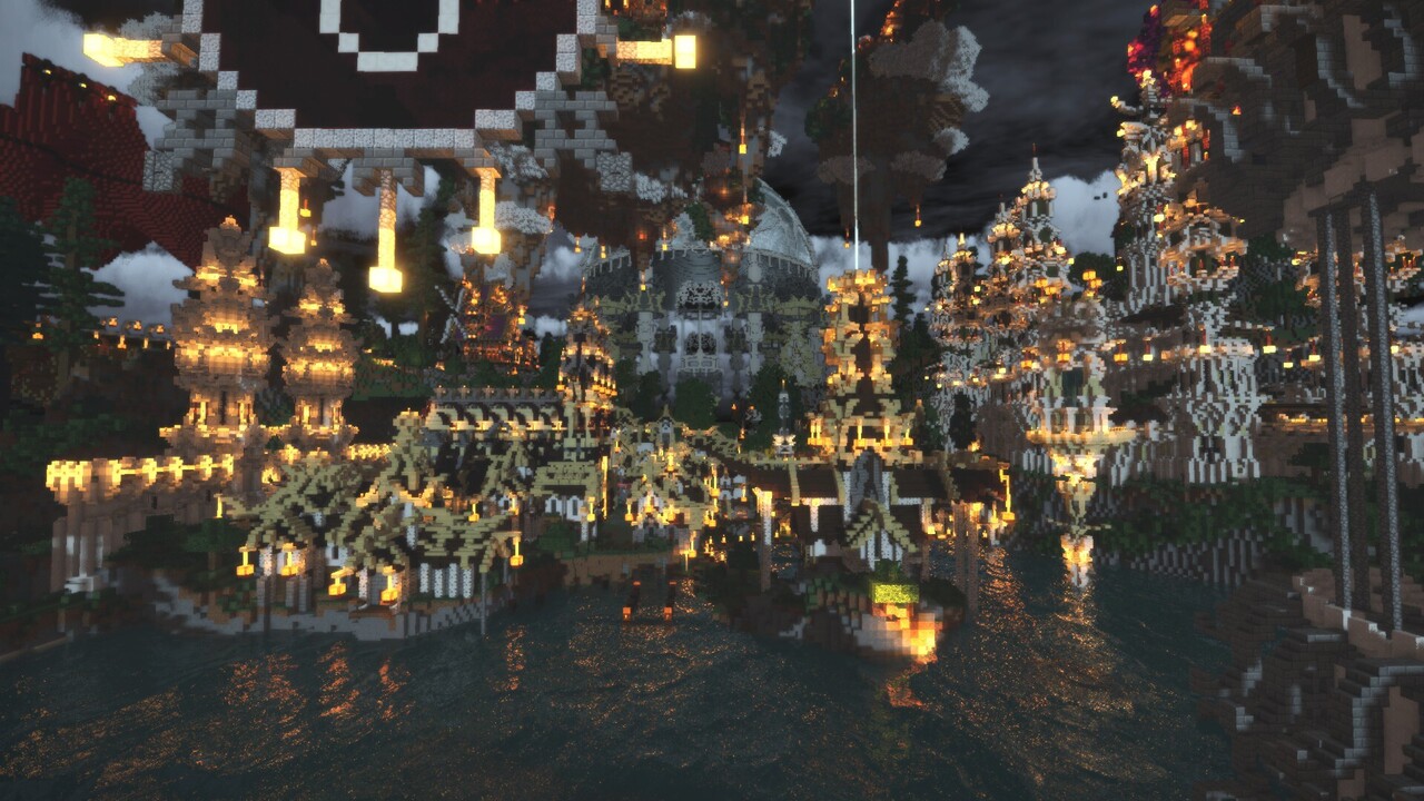 Soraxus Factions Spawn Minecraft Map
