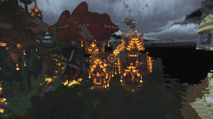 Soraxus Factions Spawn Minecraft Map