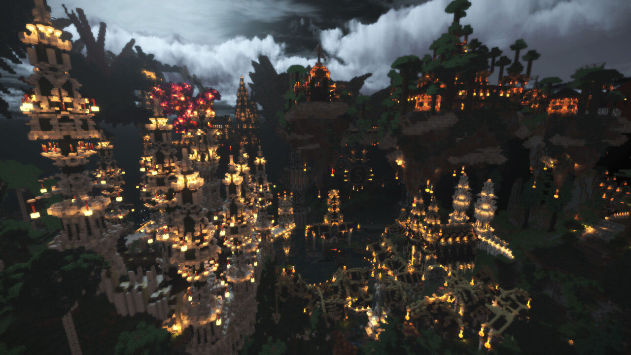 Soraxus Factions Spawn Minecraft Map