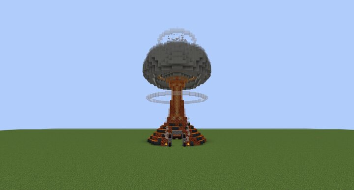 Small Mushroom Cloud Shop Design Minecraft Map