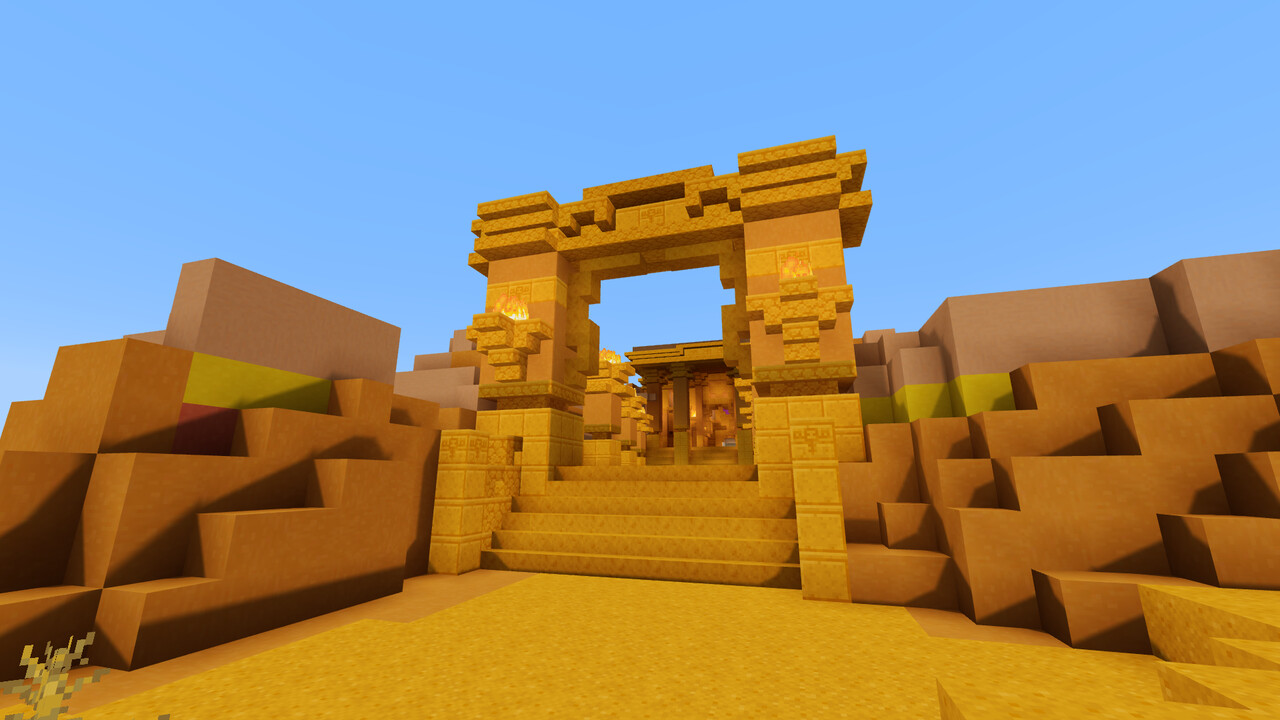 The Wither Temple Minecraft Map