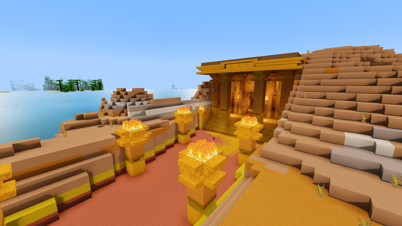 The Wither Temple Minecraft Map