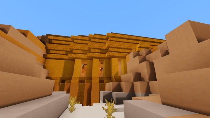 The Wither Temple Minecraft Map