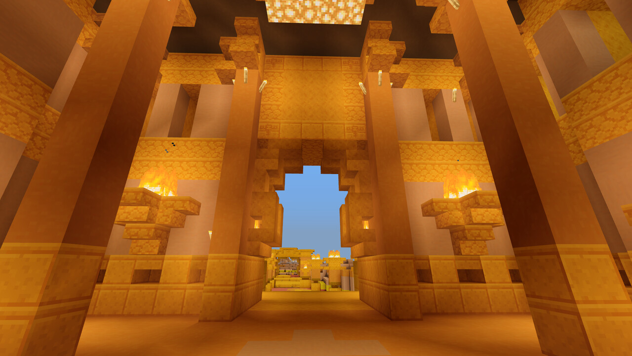 The Wither Temple Minecraft Map