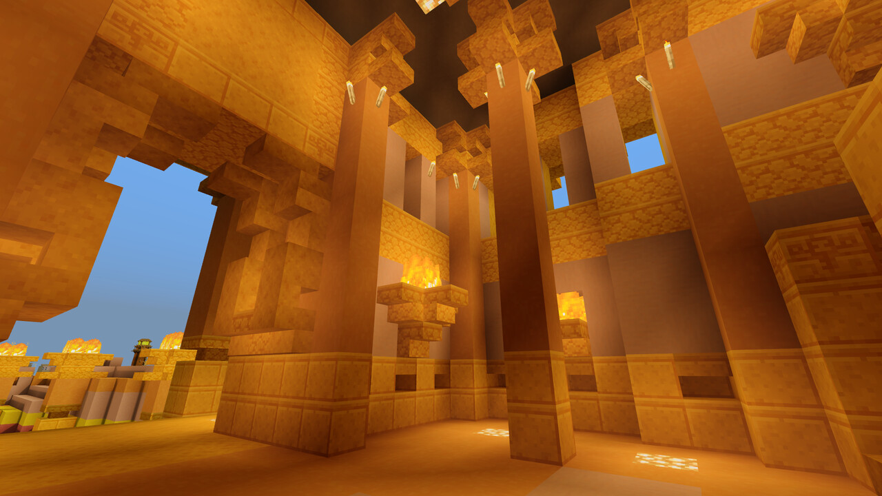 The Wither Temple Minecraft Map