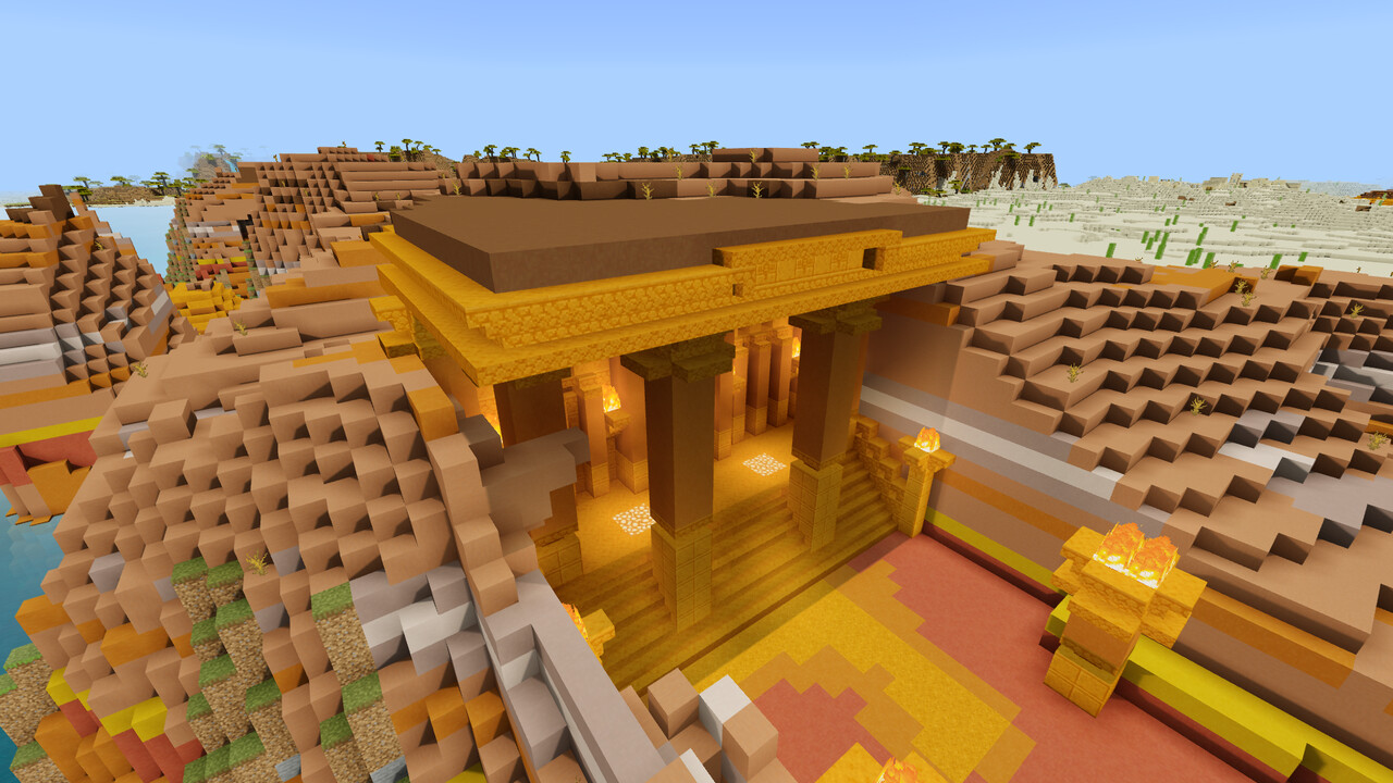 The Wither Temple Minecraft Map