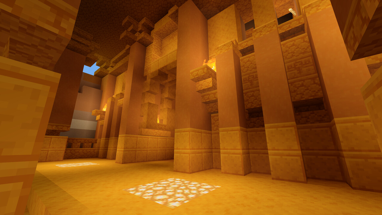 The Wither Temple Minecraft Map