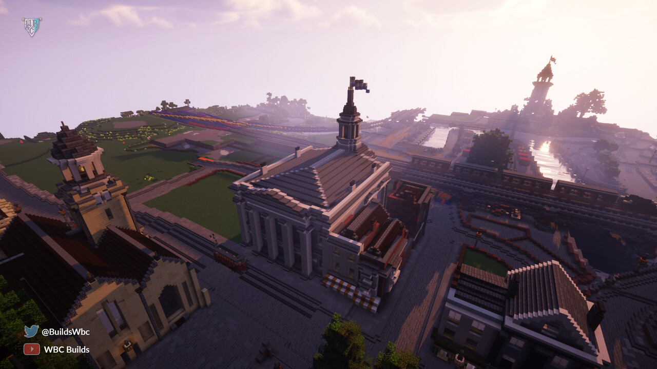 Georgian Town Hall Minecraft Map