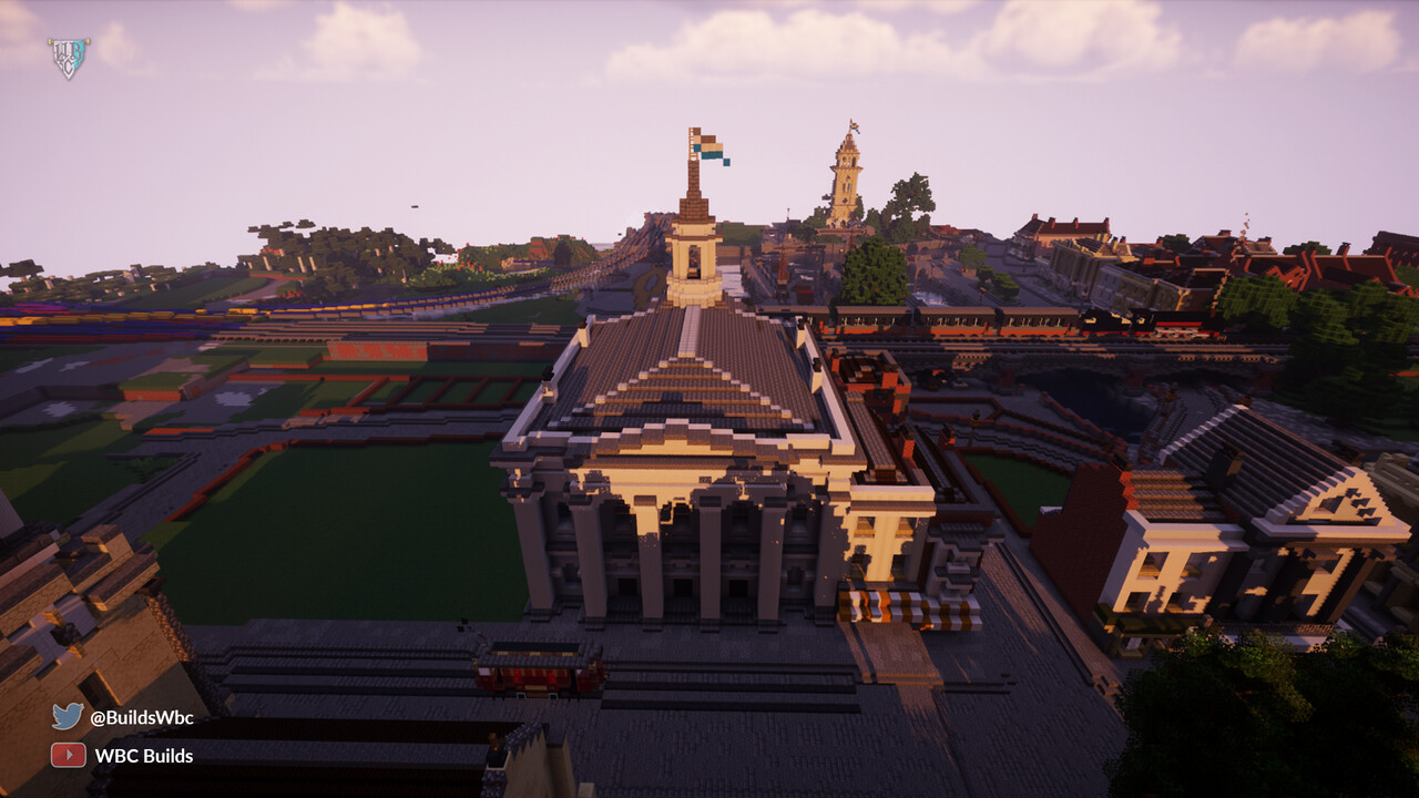 Georgian Town Hall Minecraft Map