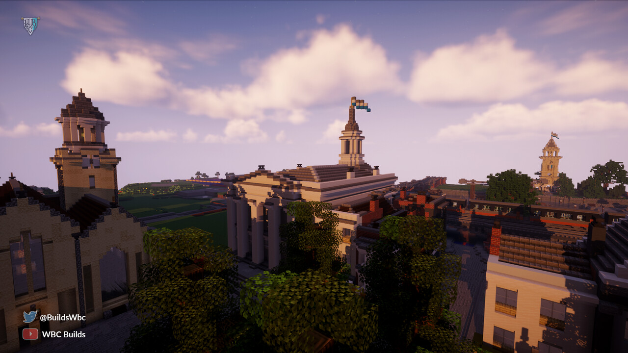 Georgian Town Hall Minecraft Map