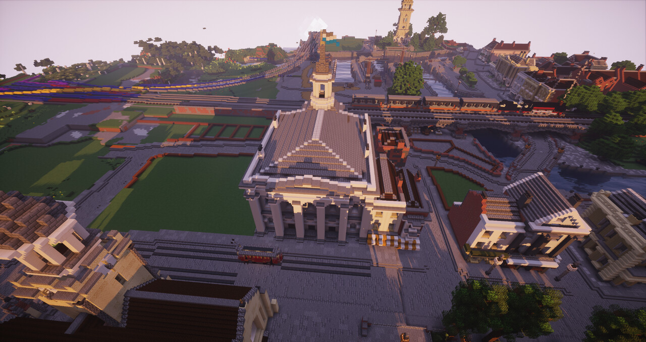 Georgian Town Hall Minecraft Map