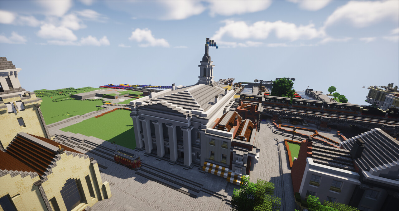 Georgian Town Hall Minecraft Map