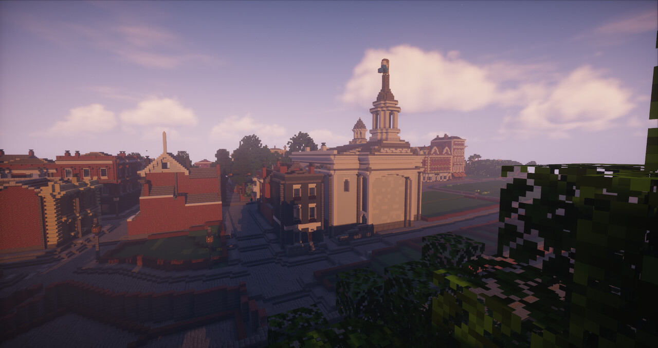 Georgian Town Hall Minecraft Map
