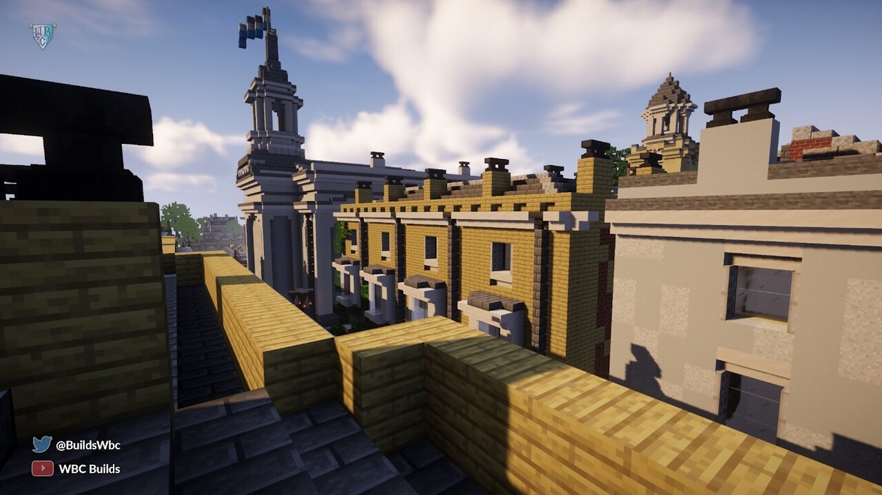 Georgian Town Hall Minecraft Map