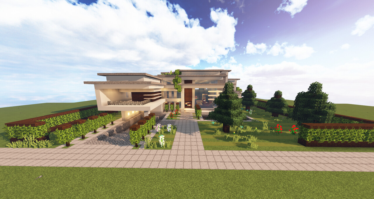 Mansion Modern 1.0 Owo Minecraft Map