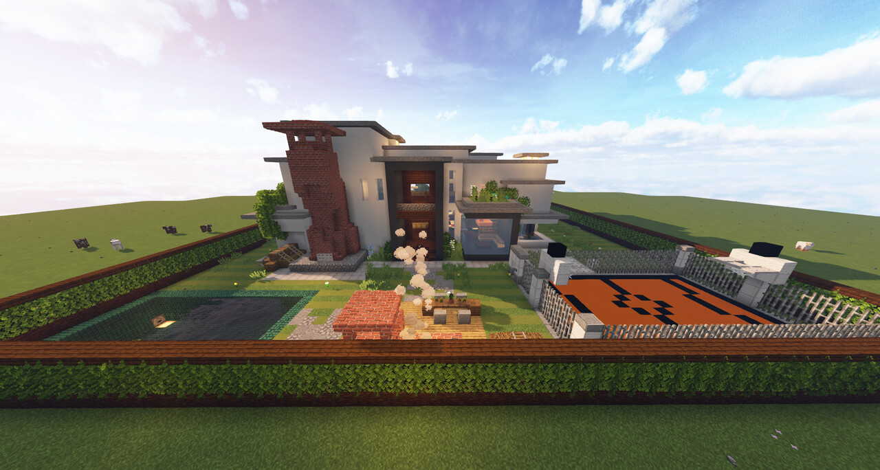 Mansion Modern 1.0 Owo Minecraft Map