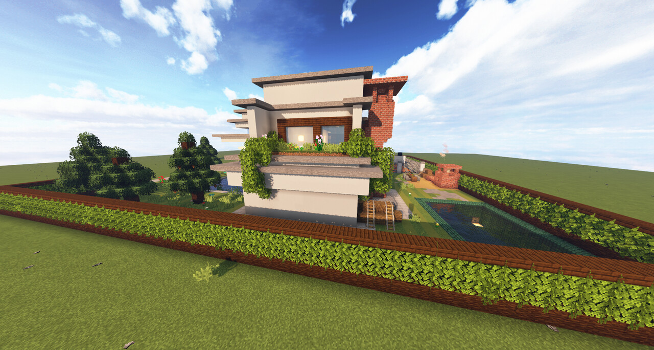 Mansion Modern 1.0 Owo Minecraft Map
