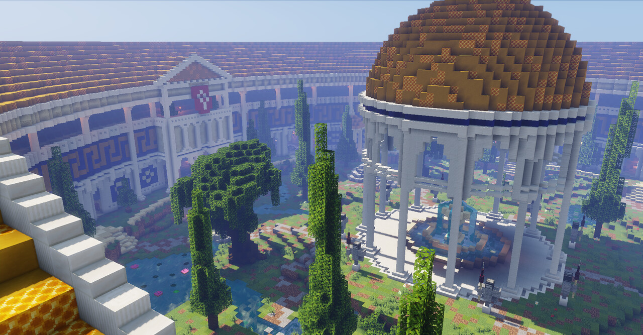 Amphitheatre PvP Arena [1.16.1] + schematic Minecraft Map