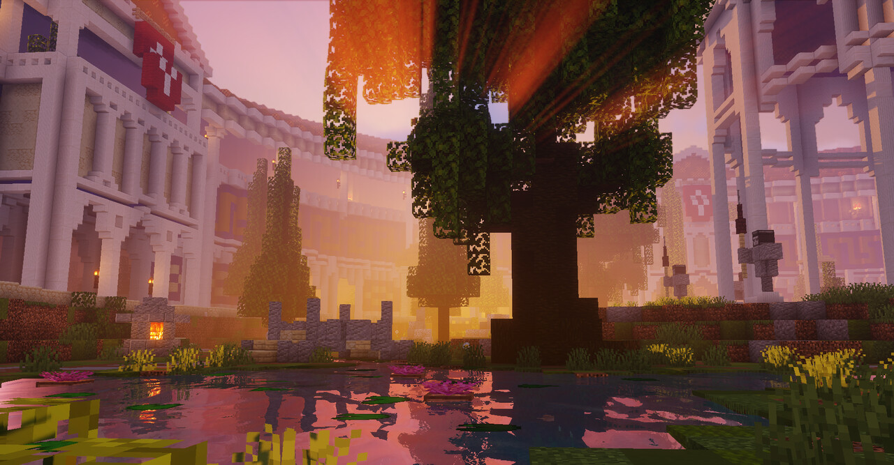 Amphitheatre PvP Arena [1.16.1] + schematic Minecraft Map