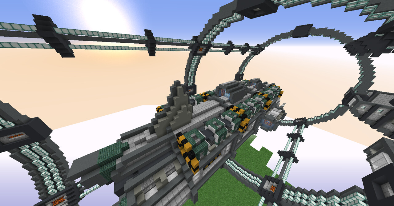 Spaceship Minecraft Map