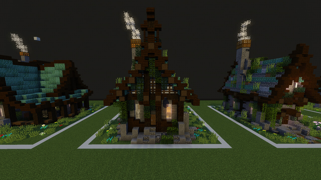 Medieval Fantasy [Schematics] (+Interiors) Minecraft Map