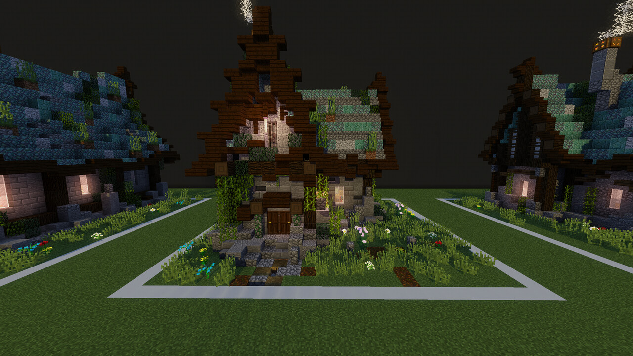 Medieval Fantasy [Schematics] (+Interiors) Minecraft Map