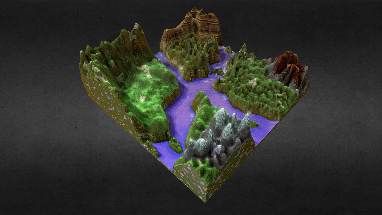 Worldpainter map [FREE DOWNLOAD] Minecraft Map