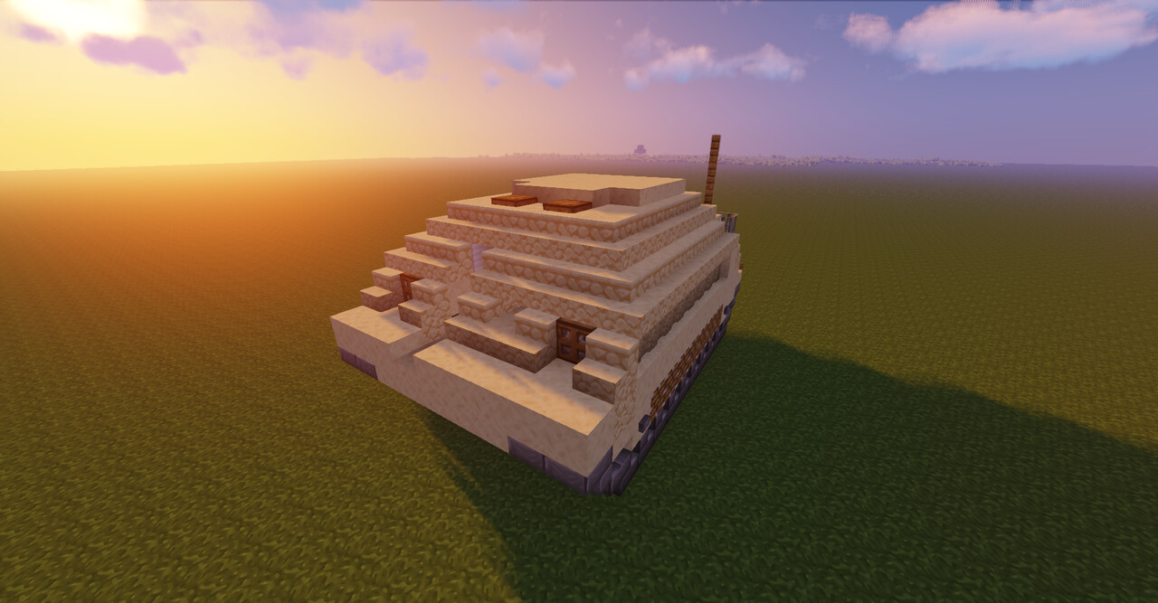 Working Automatic Tank w/ Flame Guns Minecraft Map