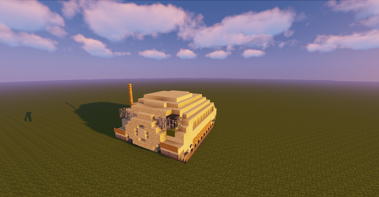 Working Automatic Tank w/ Flame Guns Minecraft Map