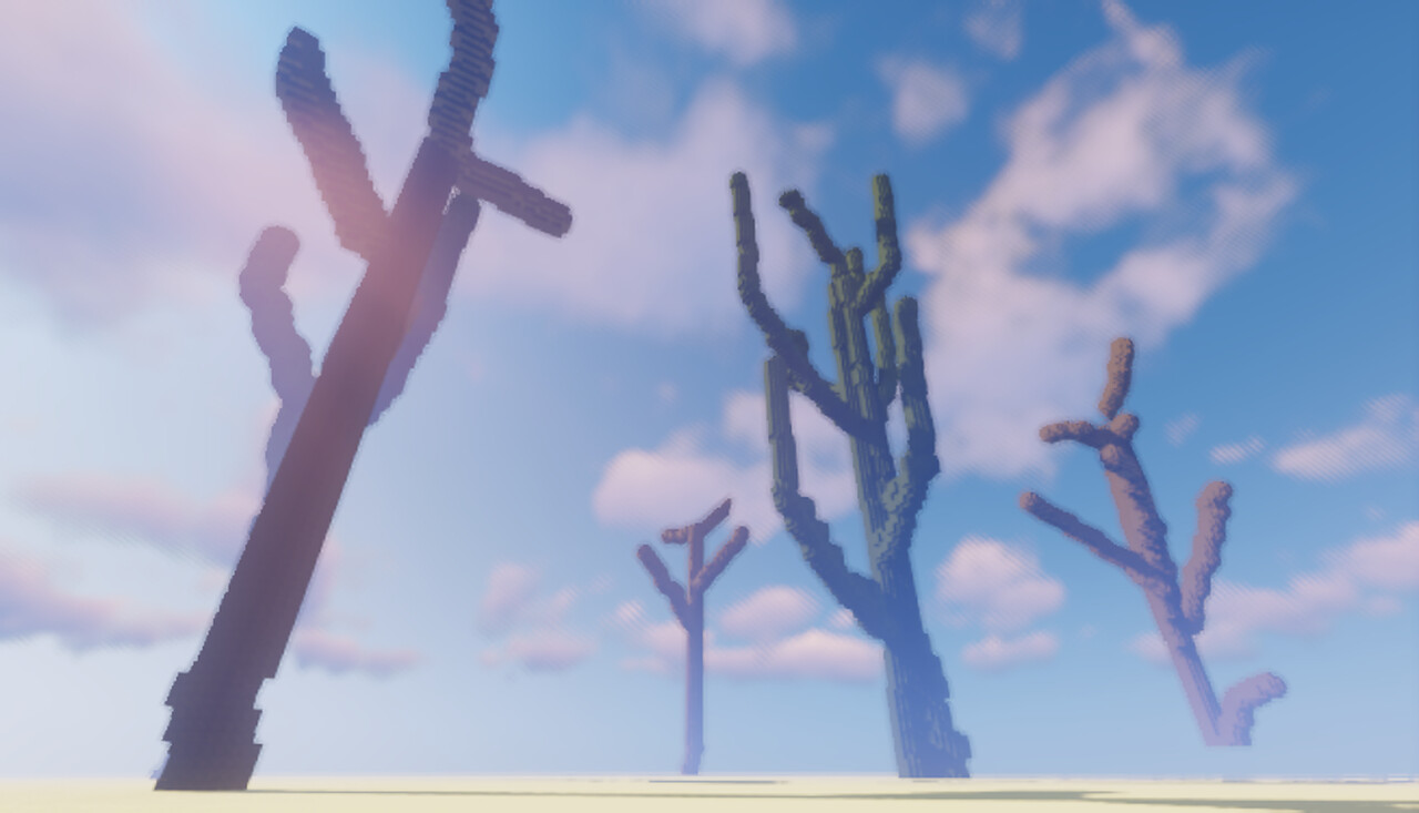 Mega desert Minecraft Map