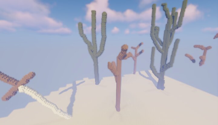 Mega desert Minecraft Map