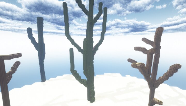 Mega desert Minecraft Map