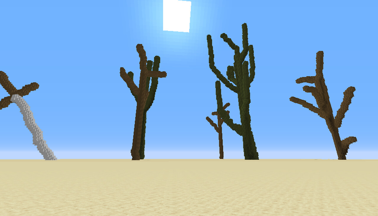Mega desert Minecraft Map