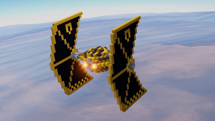 Star Wars - Mining Guild TIE Fighter Minecraft Map