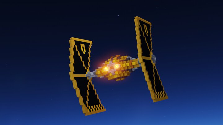 Star Wars - Mining Guild TIE Fighter Minecraft Map