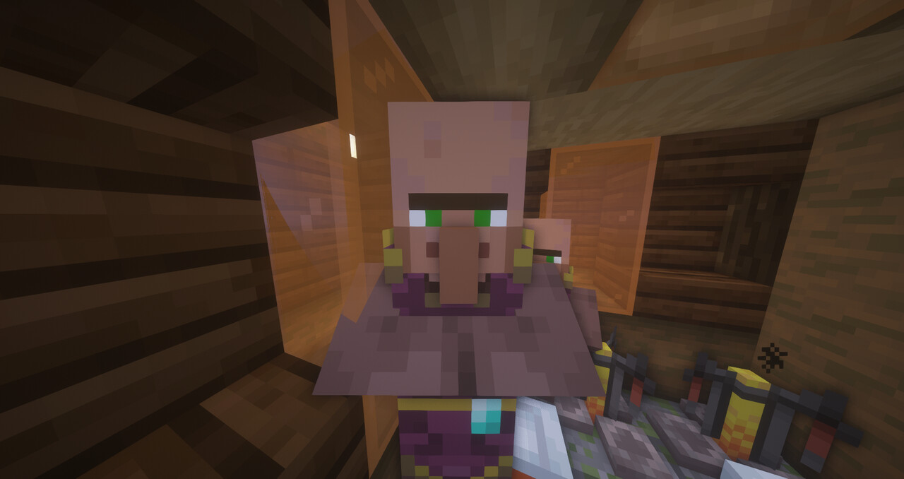 Cleric Trading hall Minecraft Map