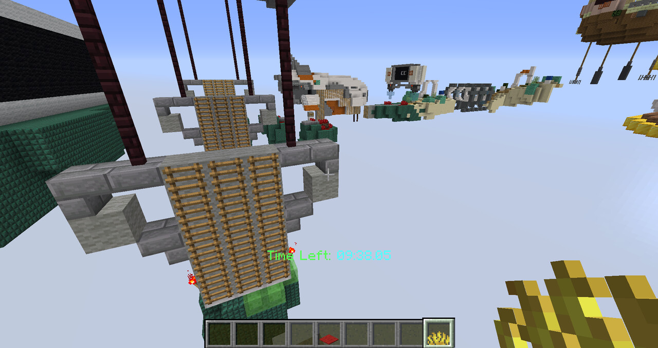 Parkour Warrior from Minecraft Championship 6 - Replica Minecraft Map