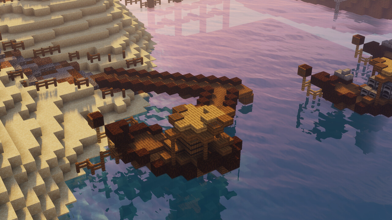 Fantasy hub build Minecraft Map