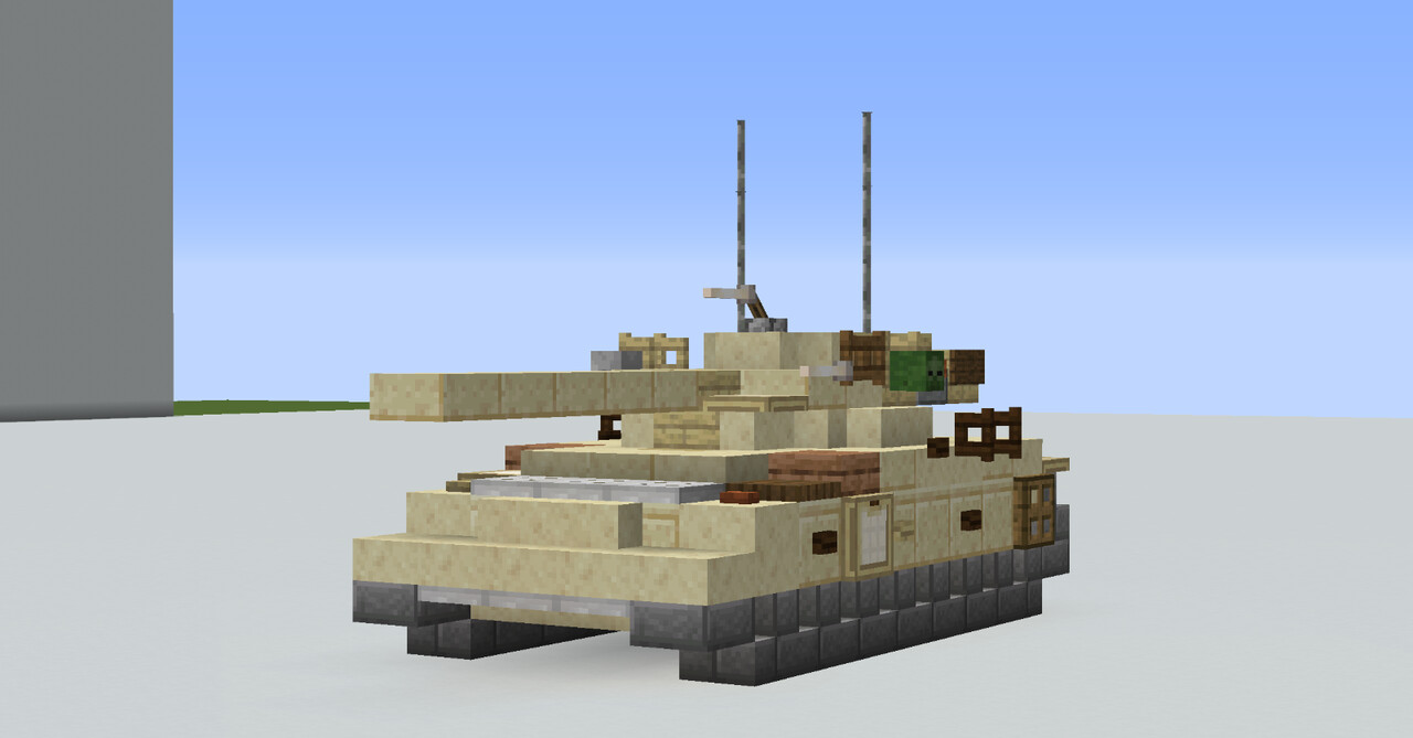 Merkava Mk1(Israeli MBT)(1.5:1 Scale) Minecraft Map